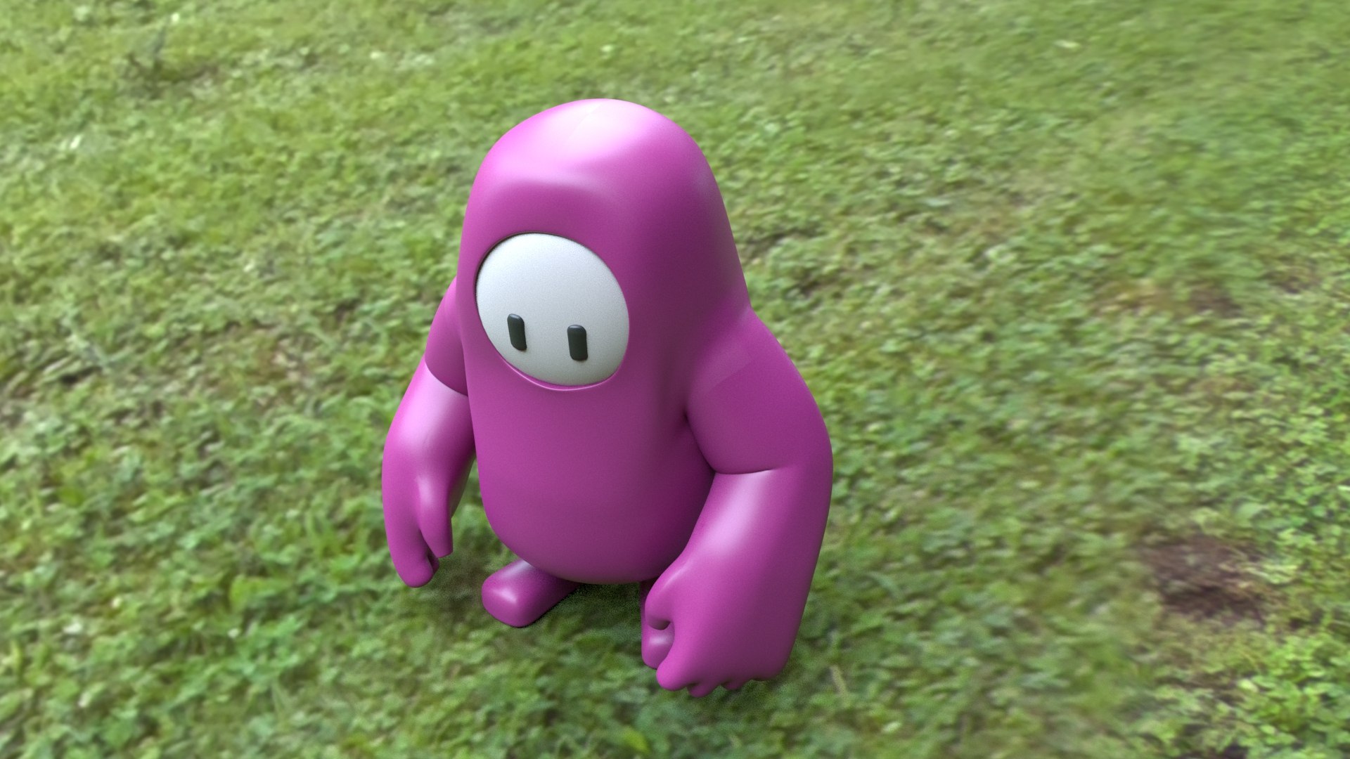 Fall Guys Player 3D - TurboSquid 1611040