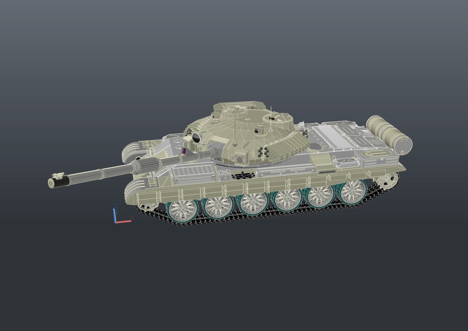 3D Military Tank Army Vehicle Battle Model - TurboSquid 2047760