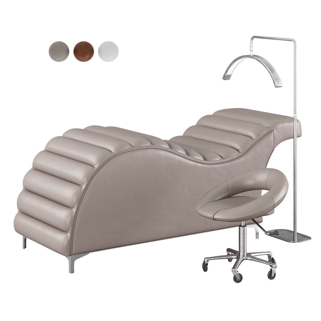 Edda Cloud Ergonomic Salon Bed Model - TurboSquid 2360180