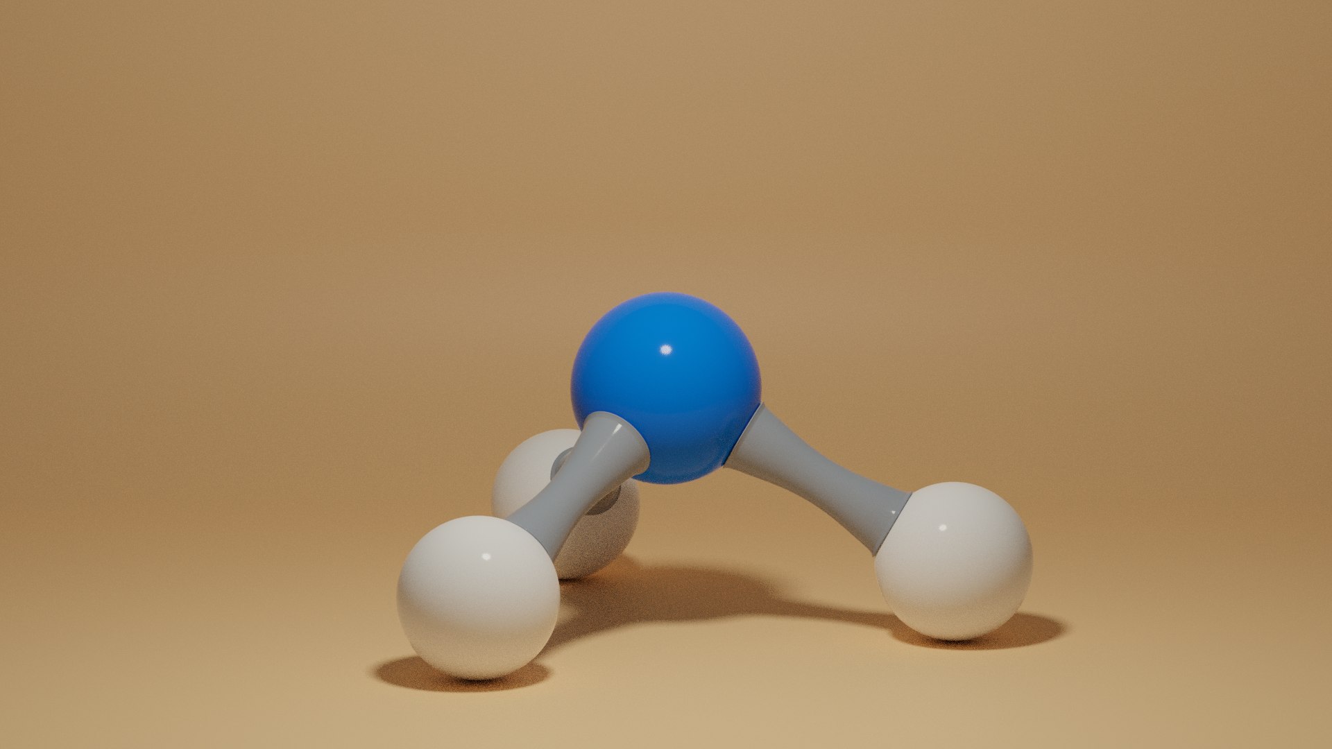 3D Molecule Nh3 Ammonia - TurboSquid 1663239