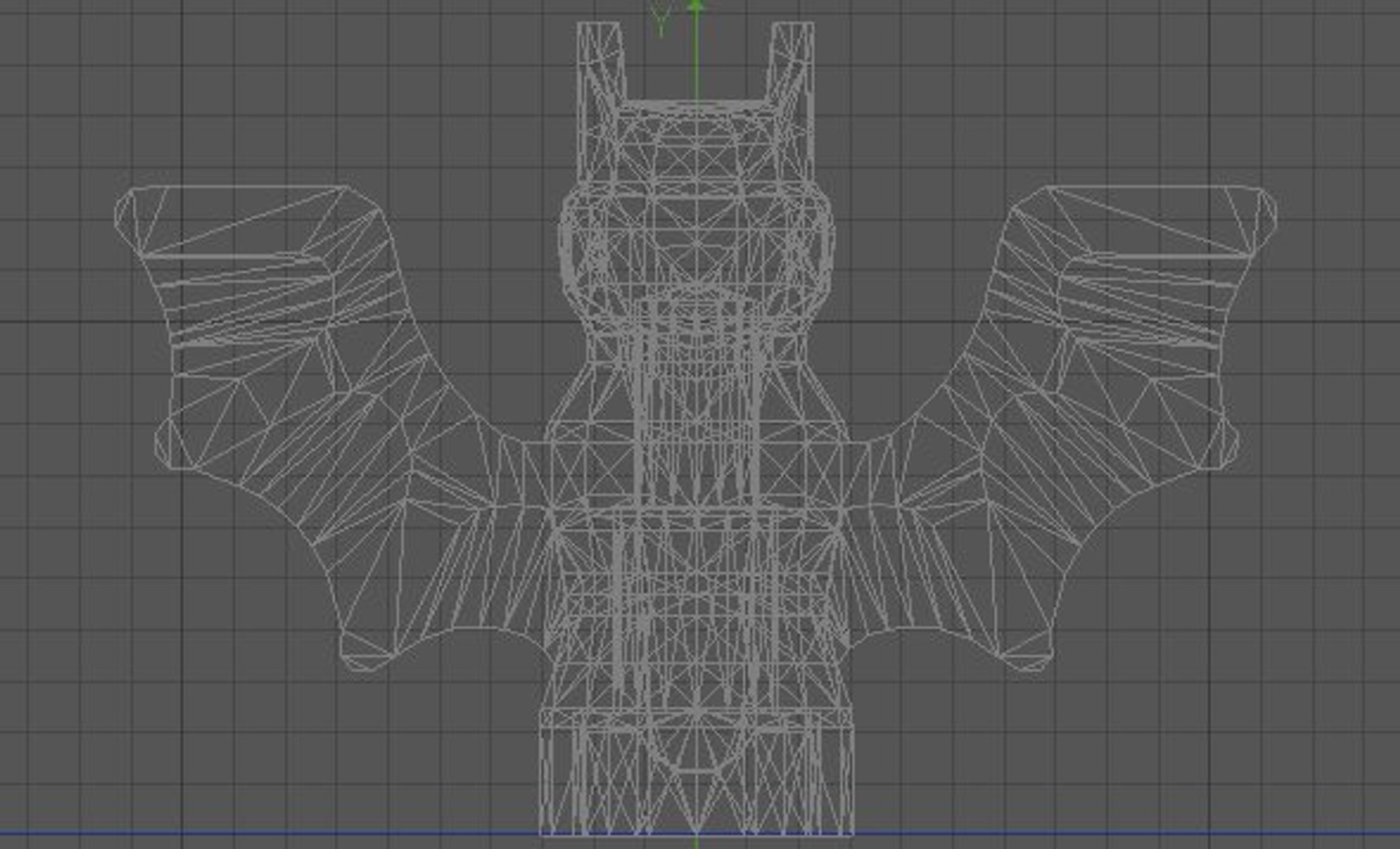 3d lego bat model