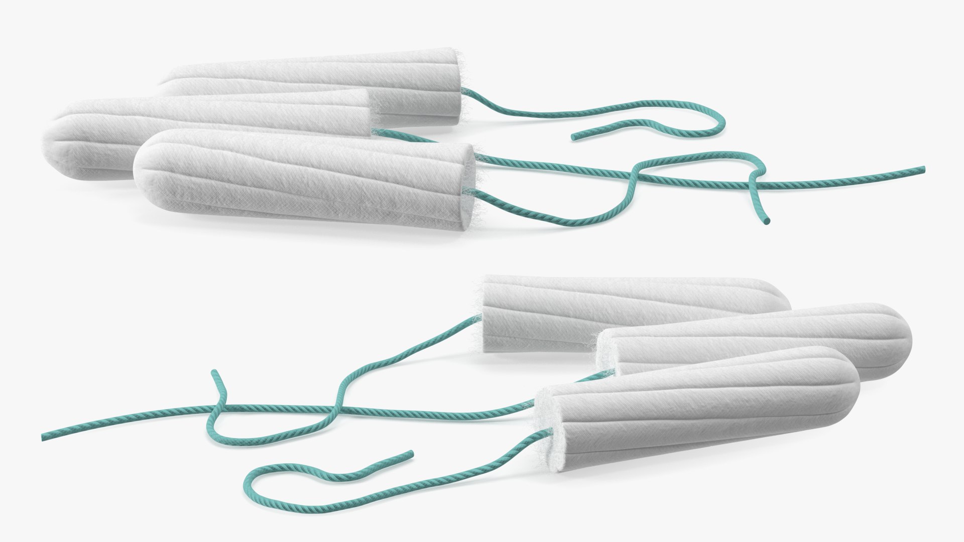 Menstrual Tampons Without Package Fur 3D Model - TurboSquid 2166398