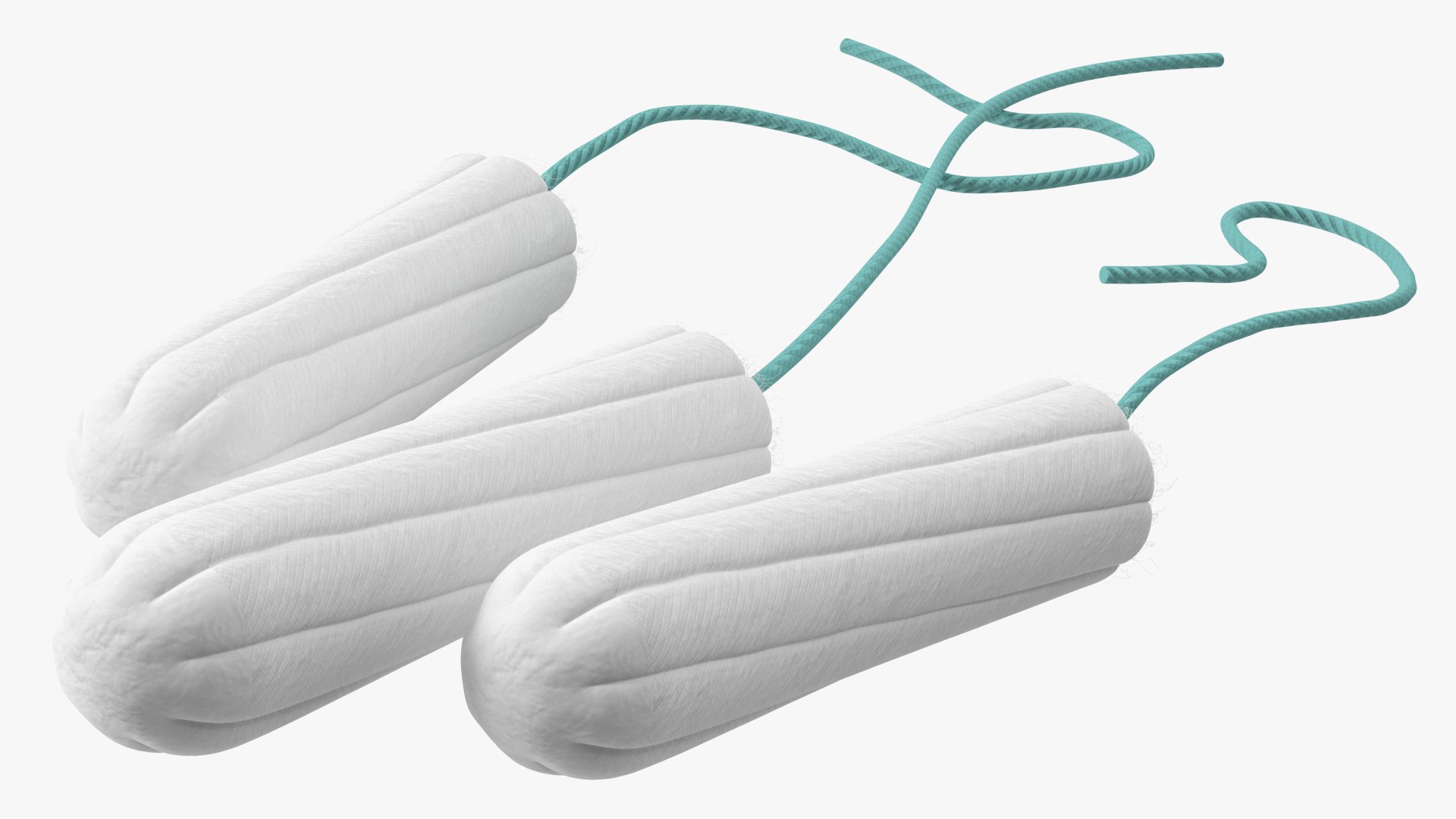 Menstrual Tampons Without Package Fur 3D Model - TurboSquid 2166398