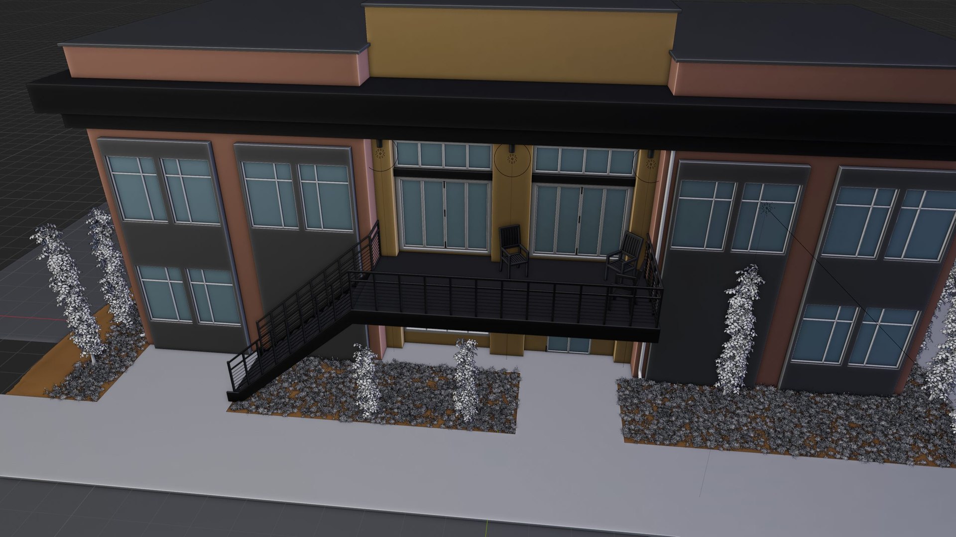 3D Industrial Building - Blender - TurboSquid 2275844