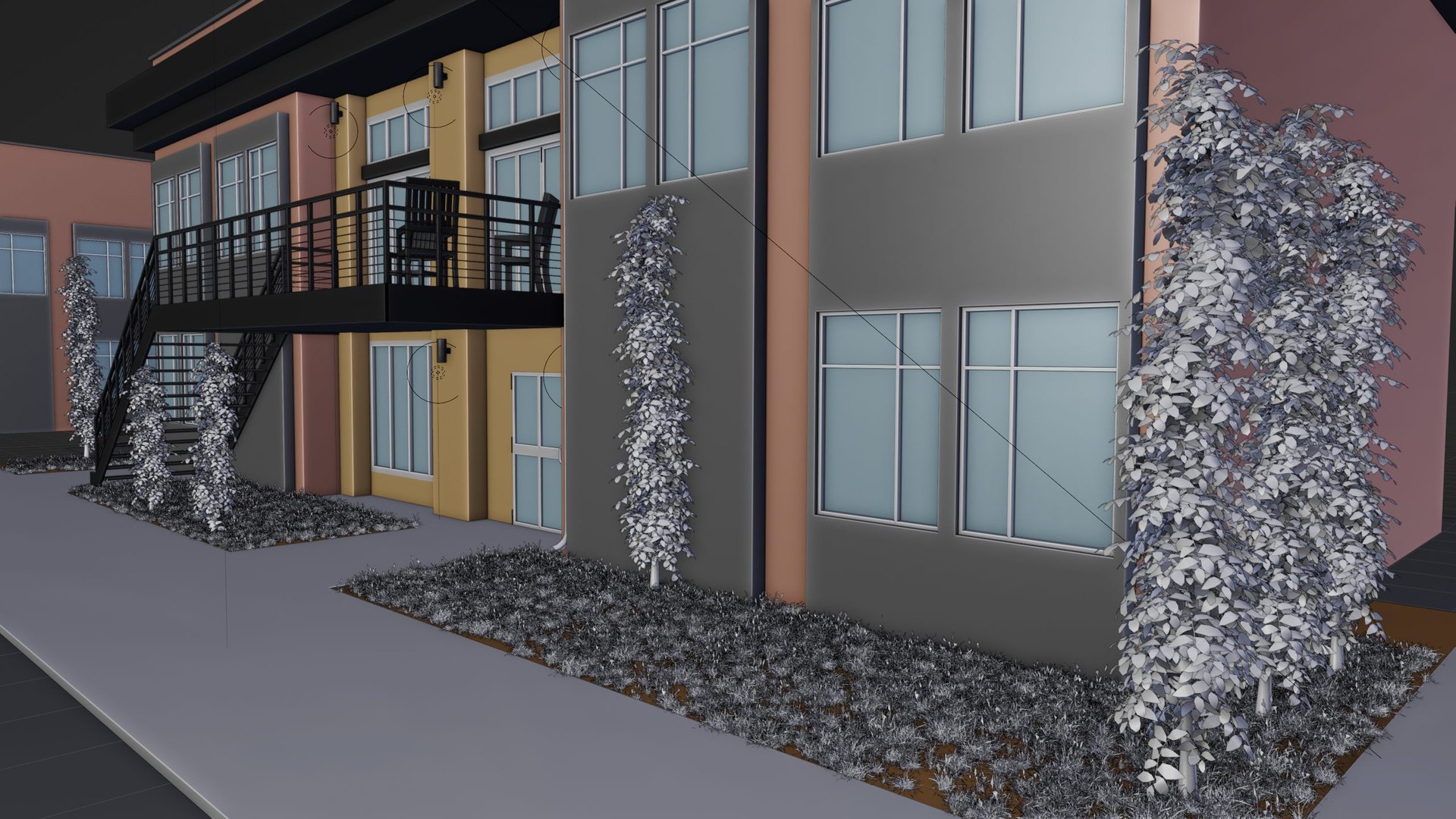 3D Industrial Building - Blender - TurboSquid 2275844