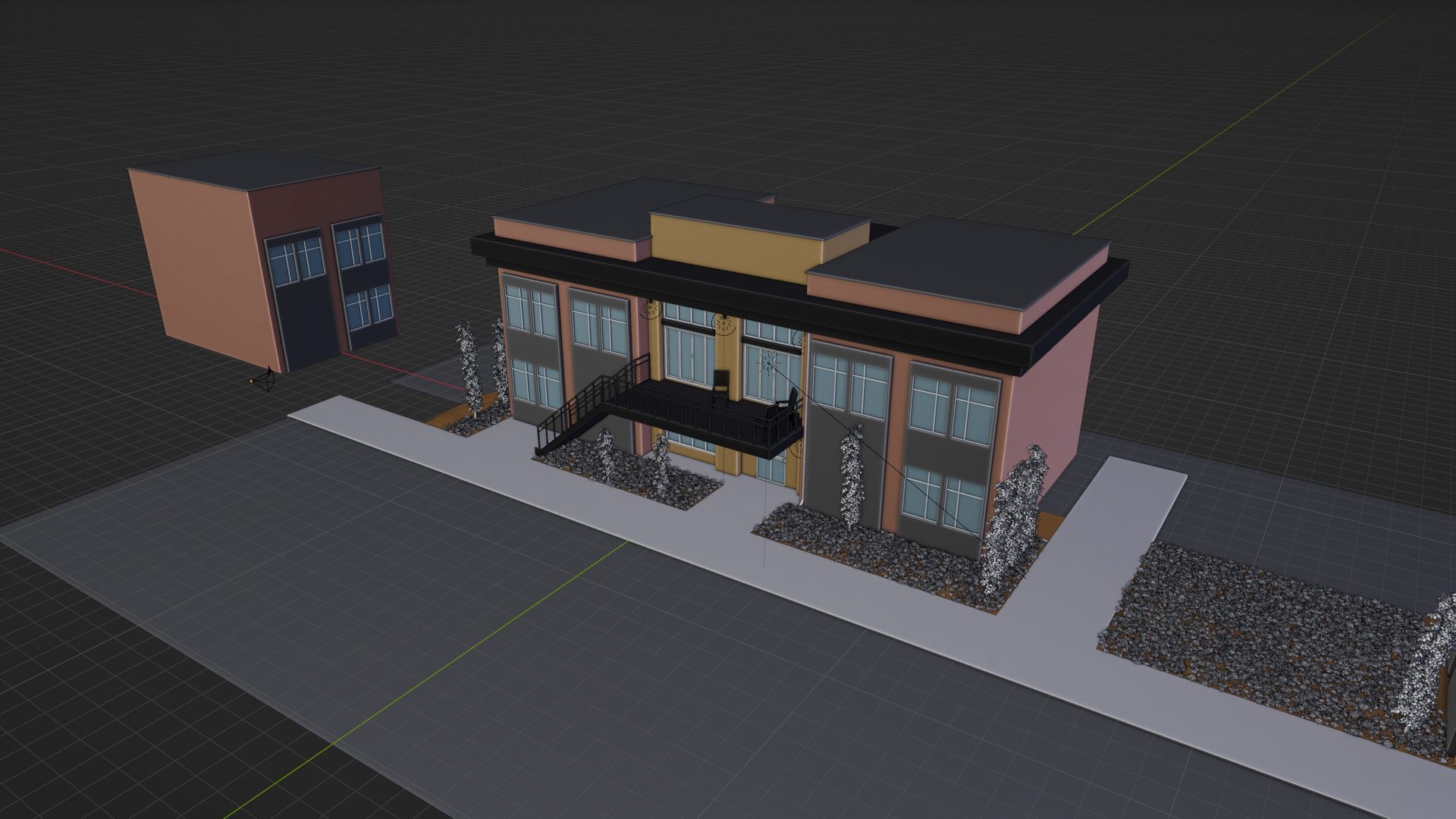 3D Industrial Building - Blender - TurboSquid 2275844