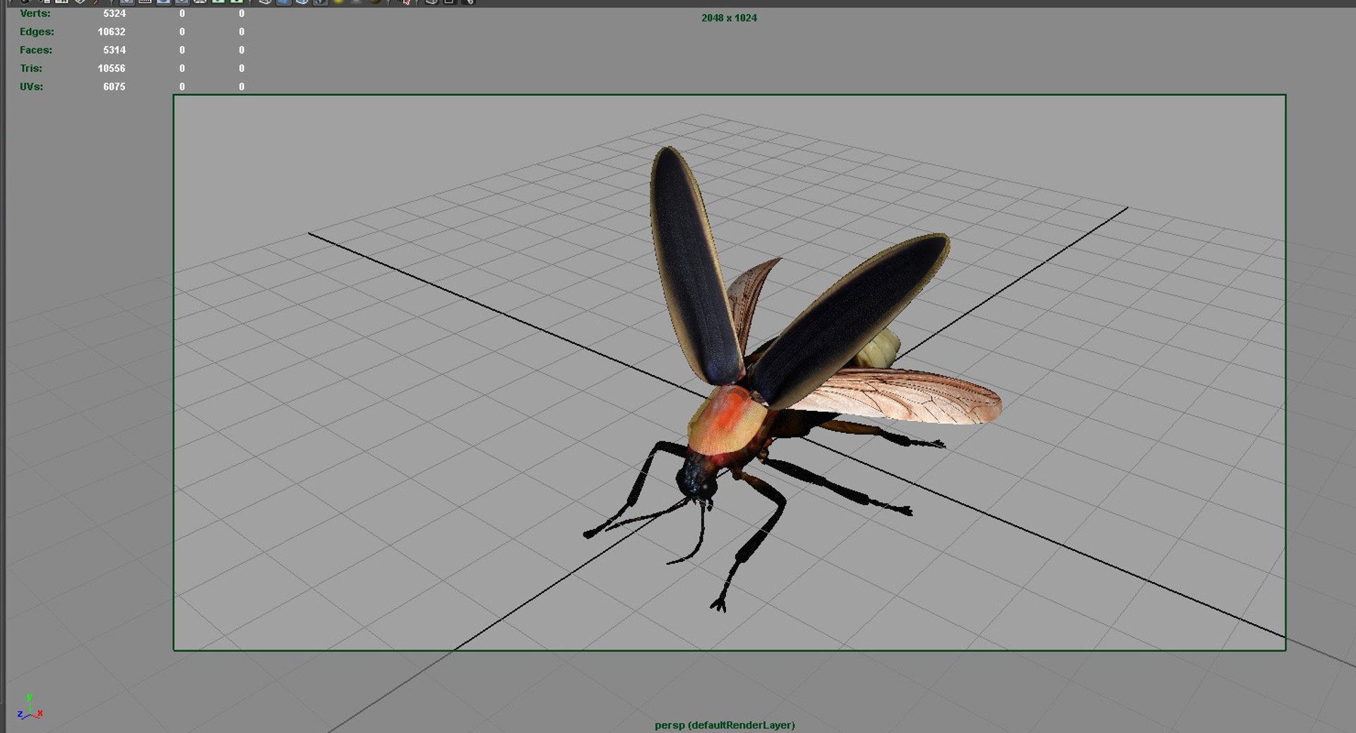 Firefly Model - TurboSquid 1483553