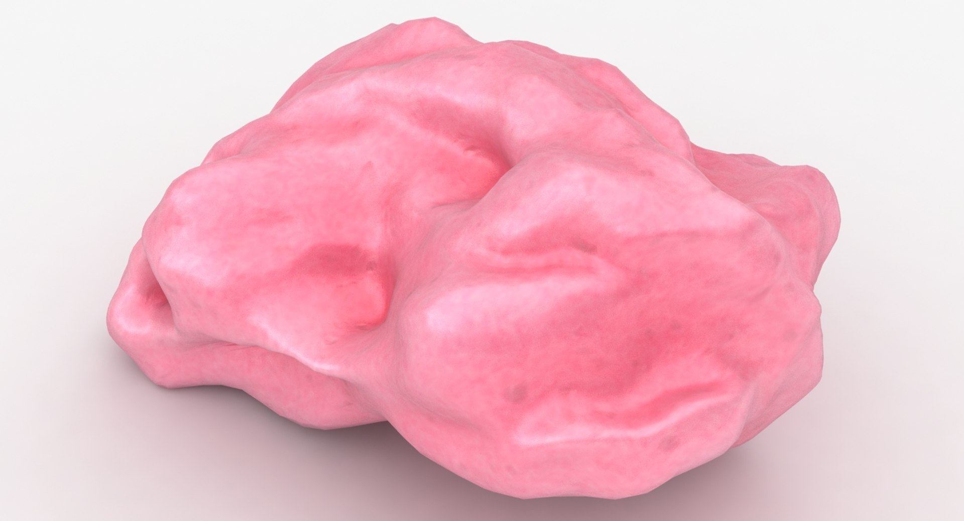 3D Chewed Bubble Gum Model - TurboSquid 1246060