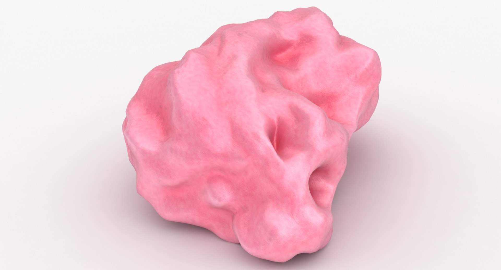 3D Chewed Bubble Gum Model - TurboSquid 1246060
