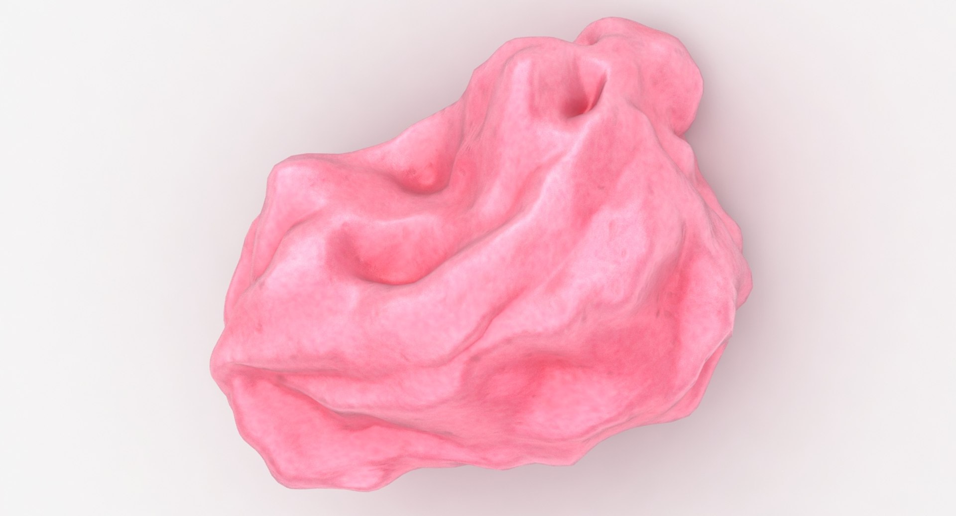 3D Chewed Bubble Gum Model - TurboSquid 1246060