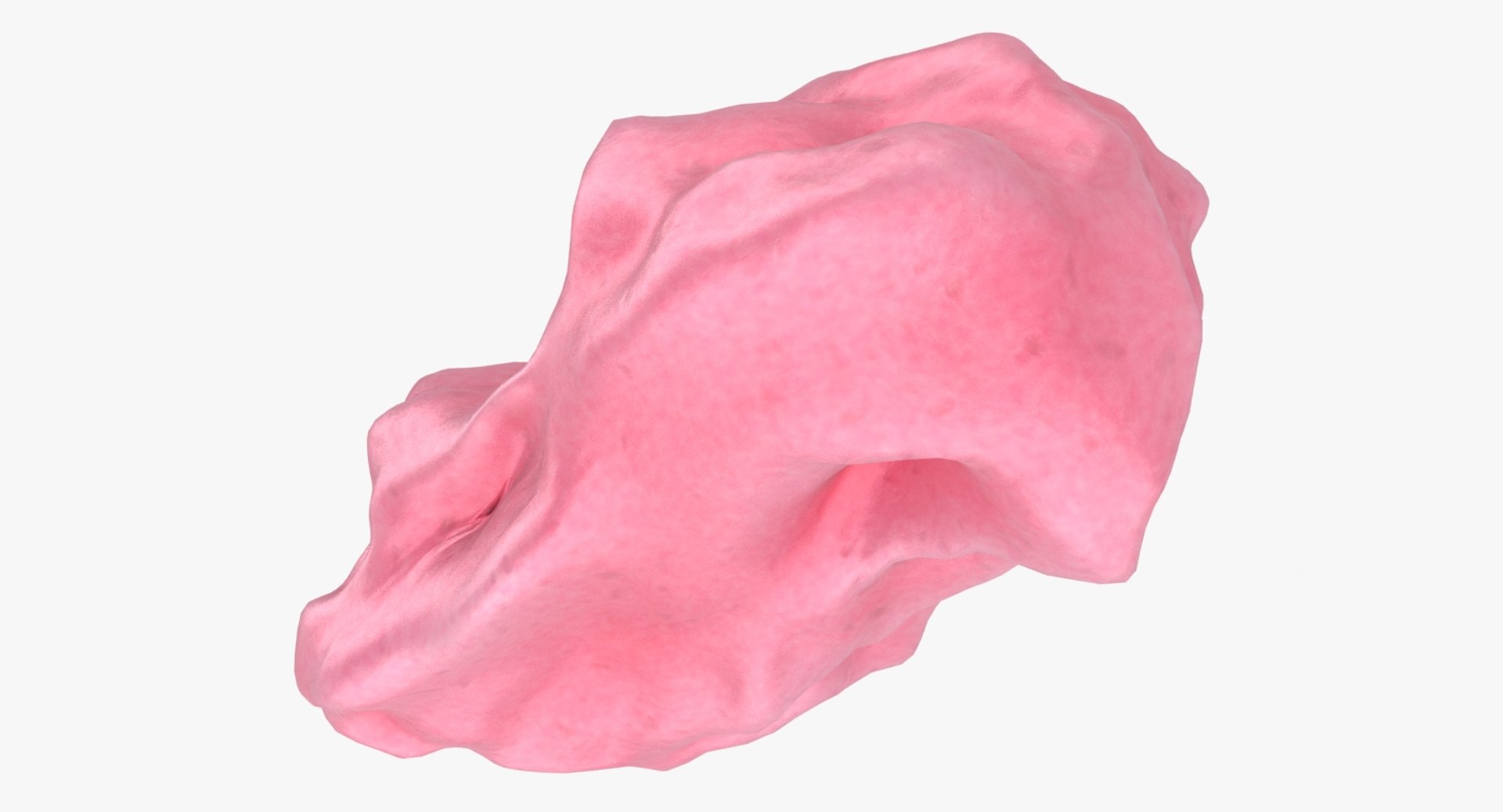 3D Chewed Bubble Gum Model - TurboSquid 1246060