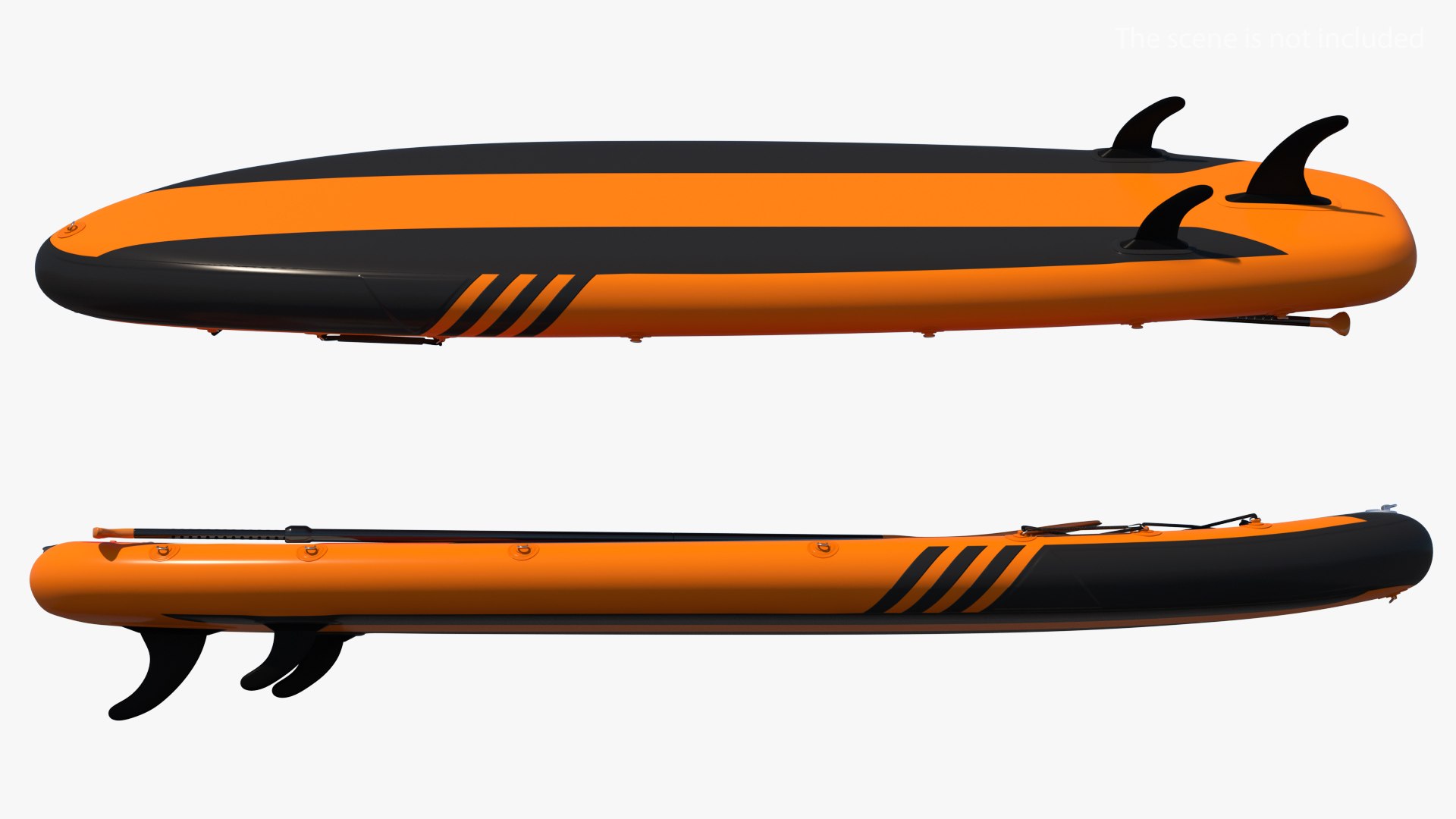 Stand paddle board 3D model - TurboSquid 1476315