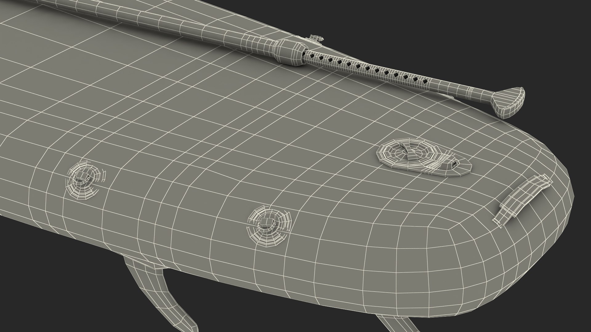 Stand paddle board 3D model - TurboSquid 1476315