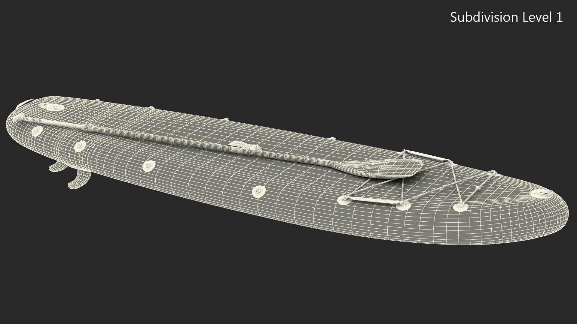 Stand paddle board 3D model - TurboSquid 1476315