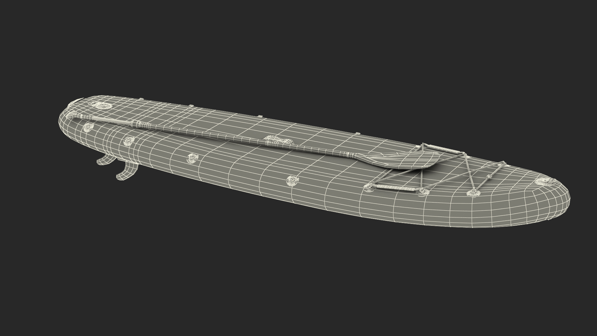 Stand Paddle Board 3D Model - TurboSquid 1476315