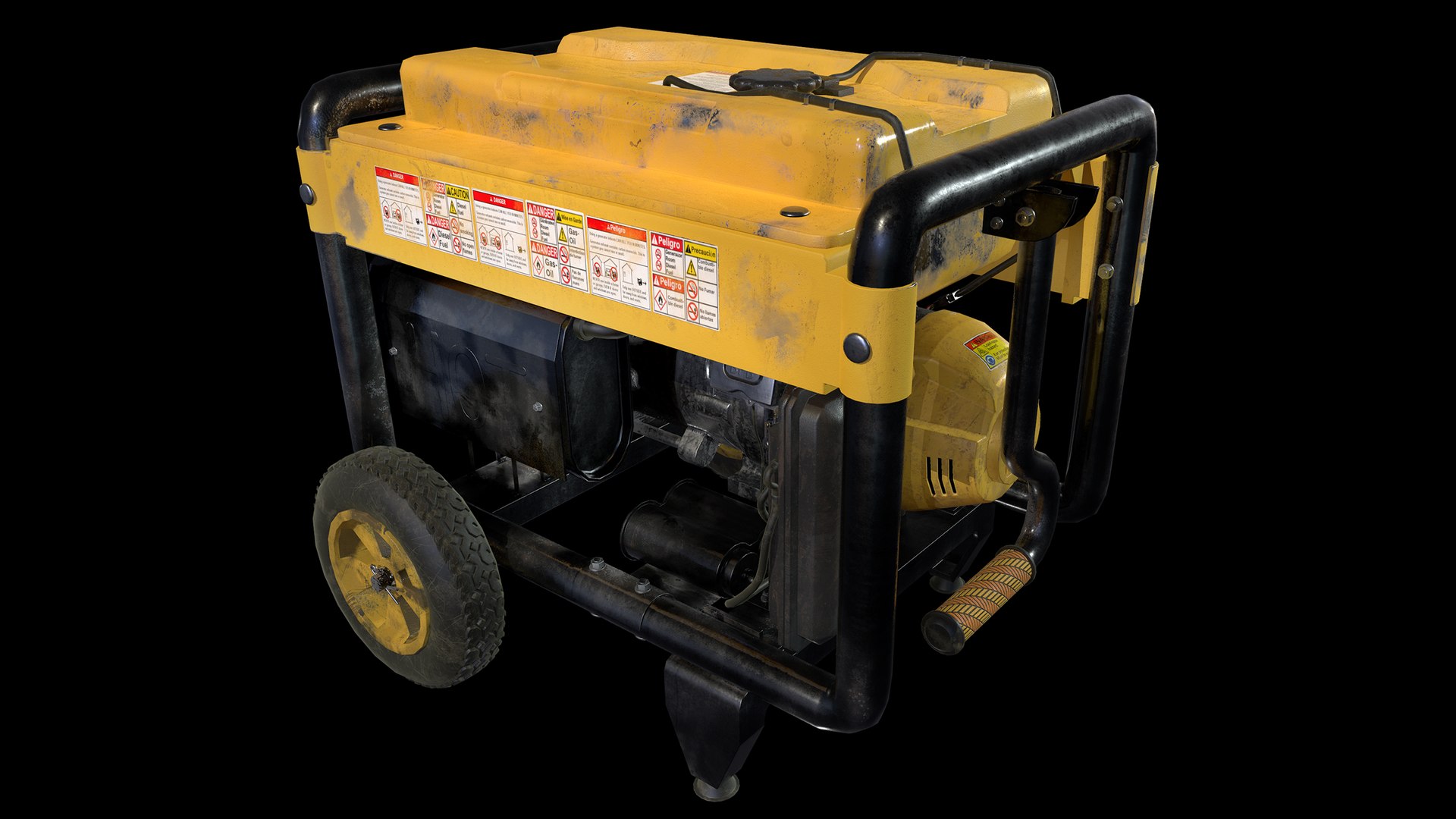 3D Gas Generator Model - TurboSquid 1589157