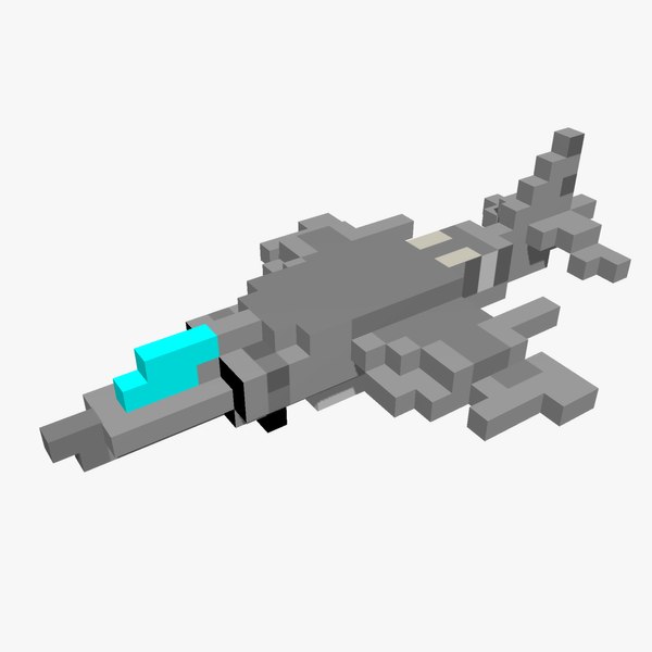 AV8B Harrier - pixelated 3D model - TurboSquid 1966680