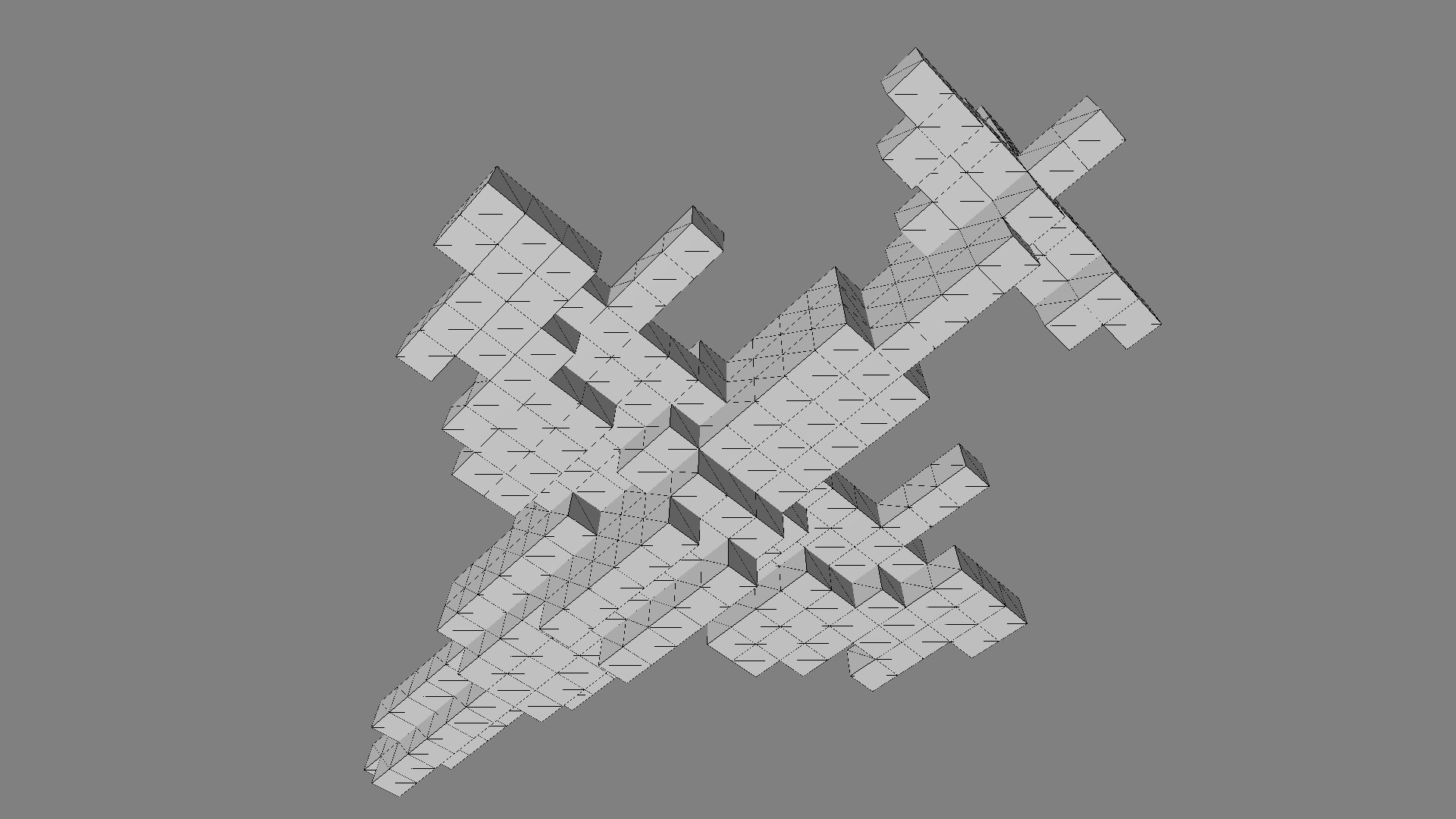 AV8B Harrier - pixelated 3D model - TurboSquid 1966680