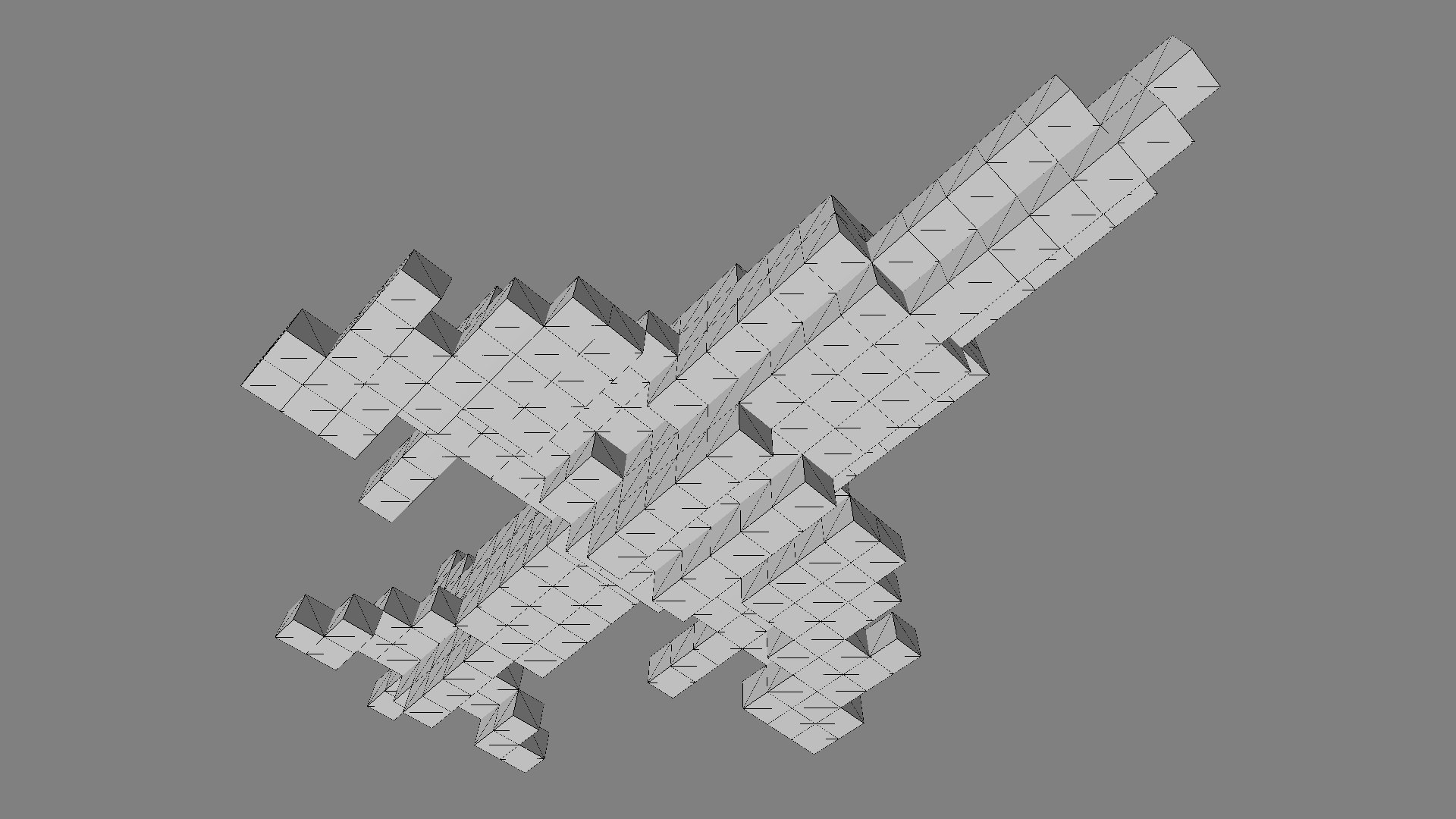 AV8B Harrier - pixelated 3D model - TurboSquid 1966680