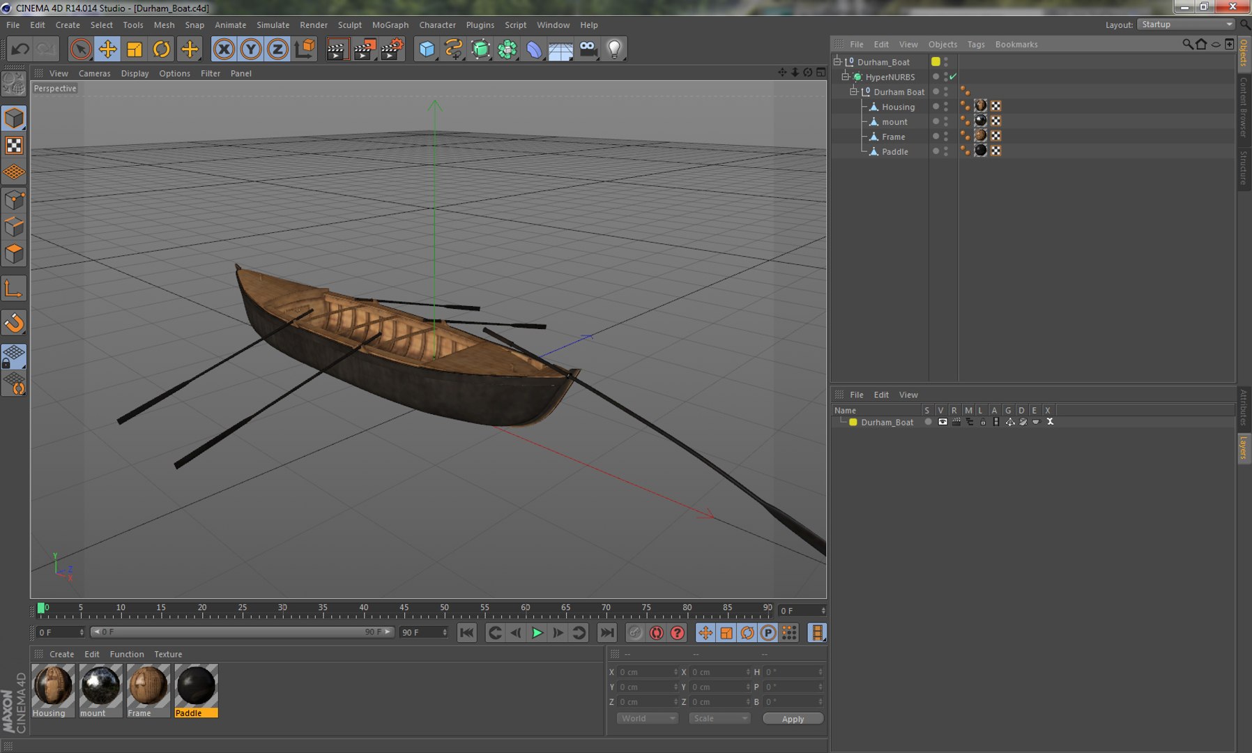 3d max durham boat