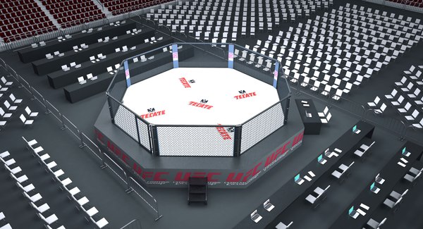modelo 3d Estadio ufc - TurboSquid 1301630