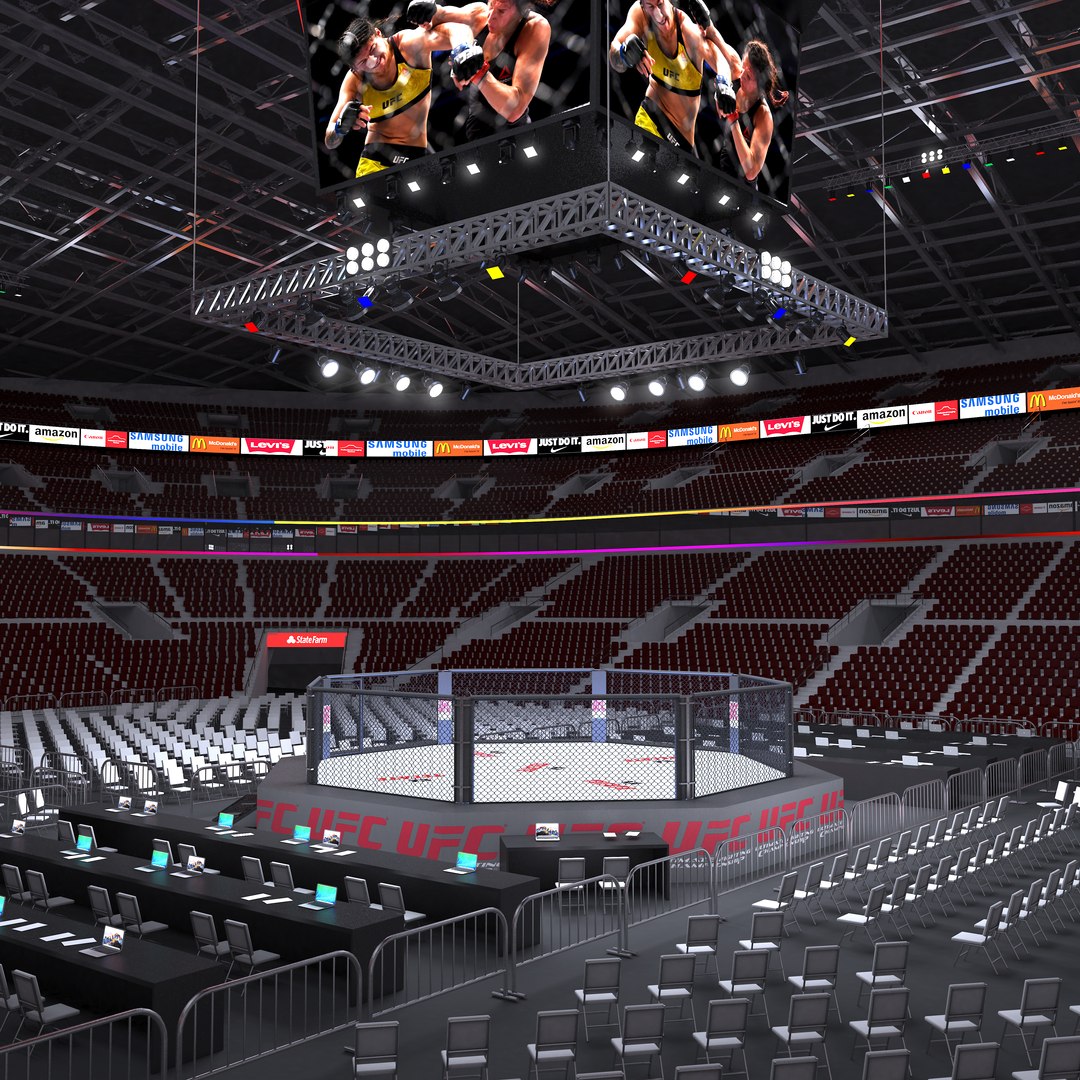 3D stadium ufc - TurboSquid 1301630