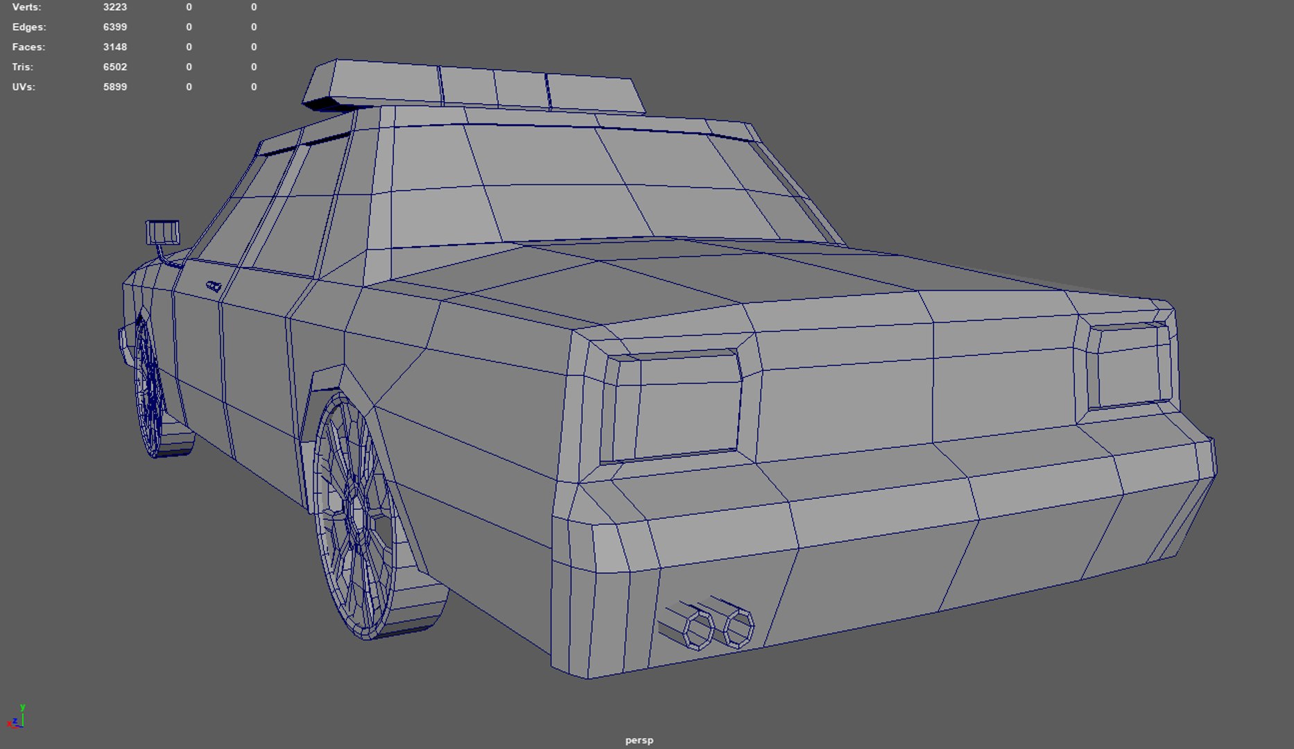 Low Poly Police Car 01 3D Model - TurboSquid 2175383