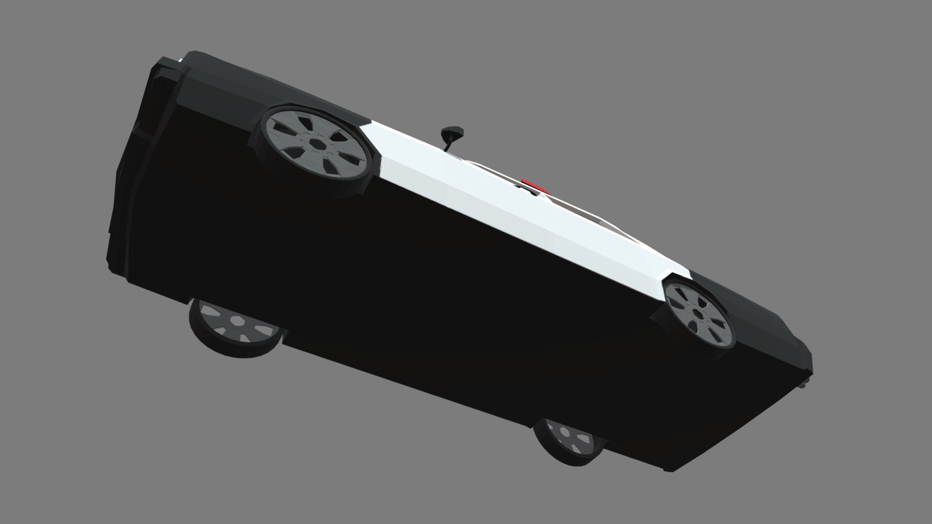 Low Poly Police Car 01 3D Model - TurboSquid 2175383