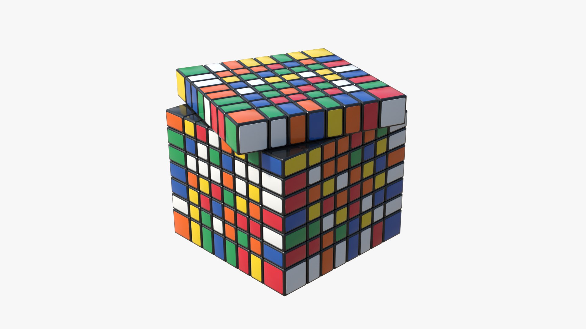 3D Animated Rubiks Cube - TurboSquid 2118967