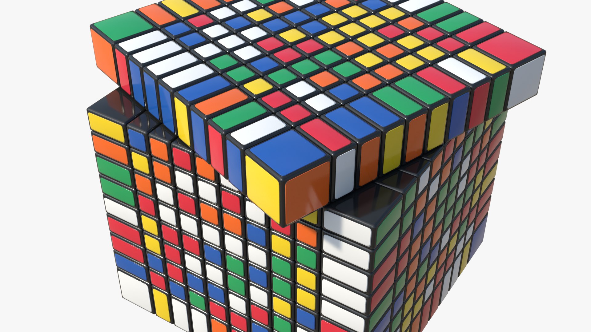 3D Animated Rubiks Cube - TurboSquid 2118967