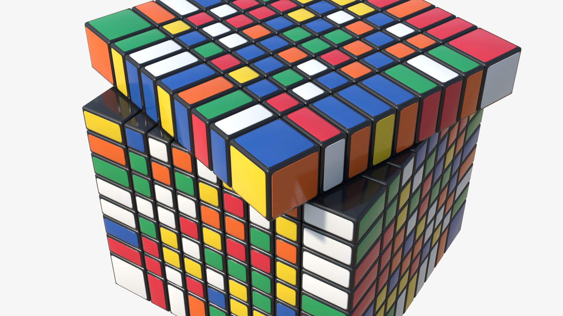 3D Animated Rubiks Cube - TurboSquid 2118967