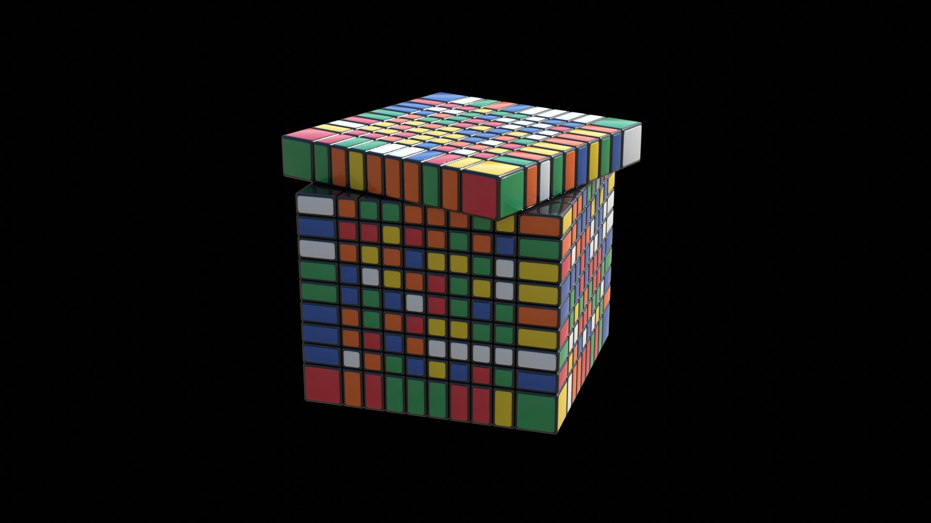3D Animated Rubiks Cube - TurboSquid 2118967