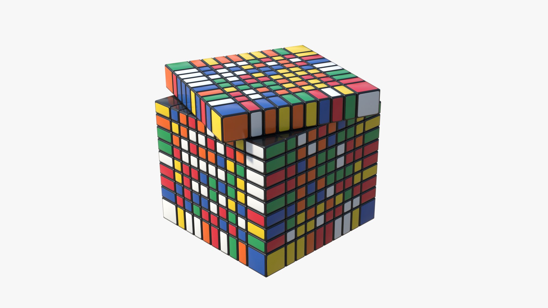 3D Animated Rubiks Cube - TurboSquid 2118967