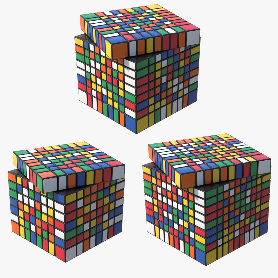 3D Animated Rubiks Cube - TurboSquid 2118967