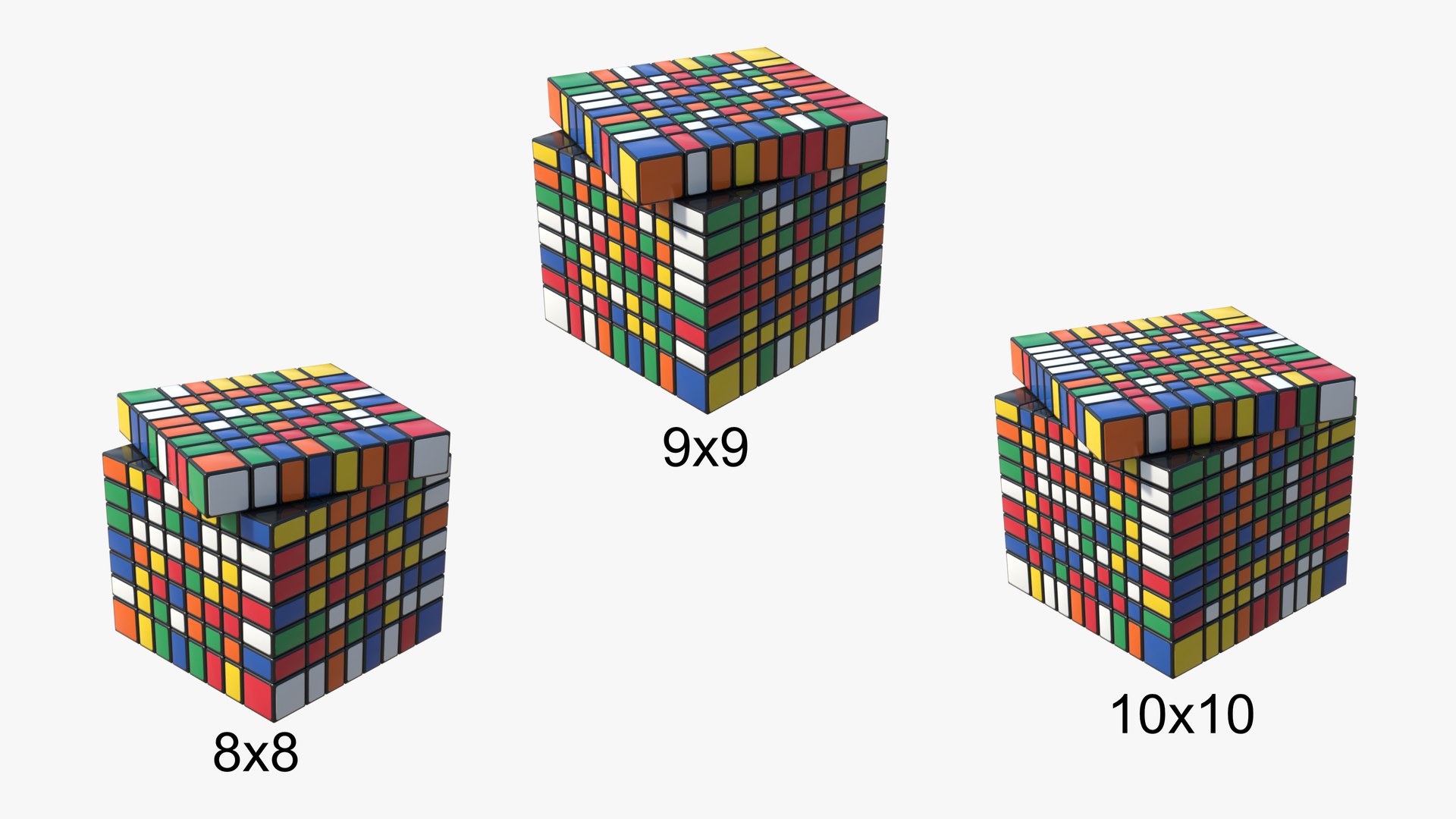 3D Animated Rubiks Cube - TurboSquid 2118967