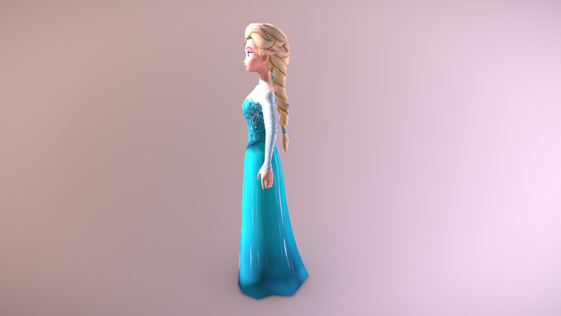 Elsa - Disney Magic Kingdoms 3D Model - TurboSquid 2235819