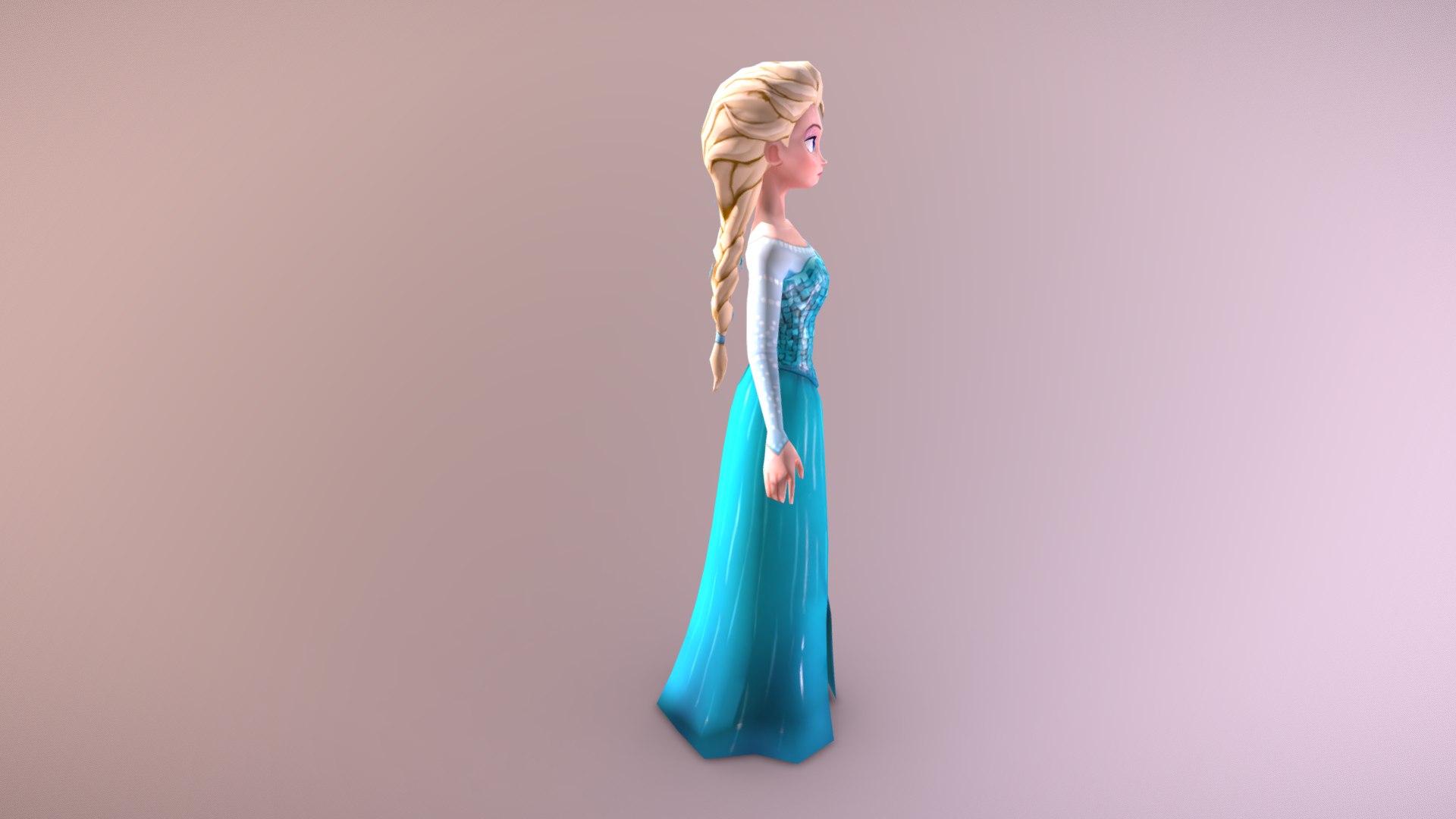 Elsa - Disney Magic Kingdoms 3D Model - TurboSquid 2235819