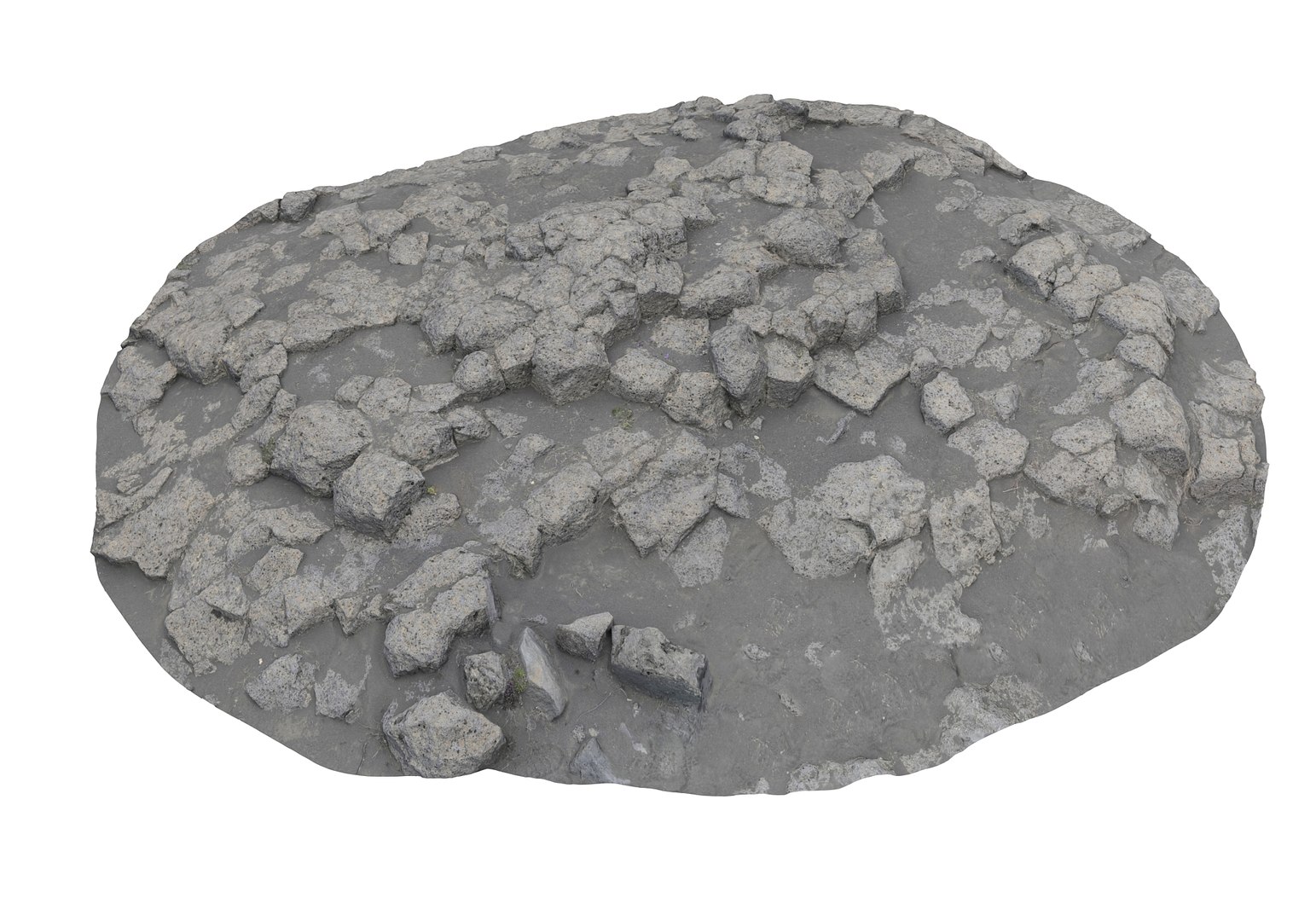 Iceland Basalt Ground 3D Model - TurboSquid 1606453