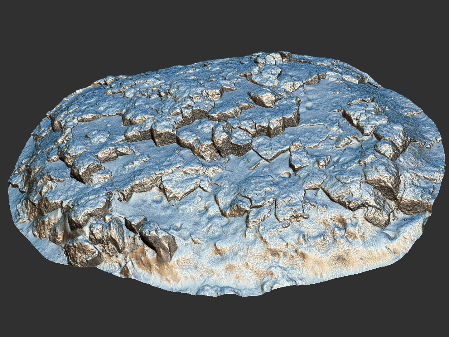 Iceland Basalt Ground 3D Model - TurboSquid 1606453