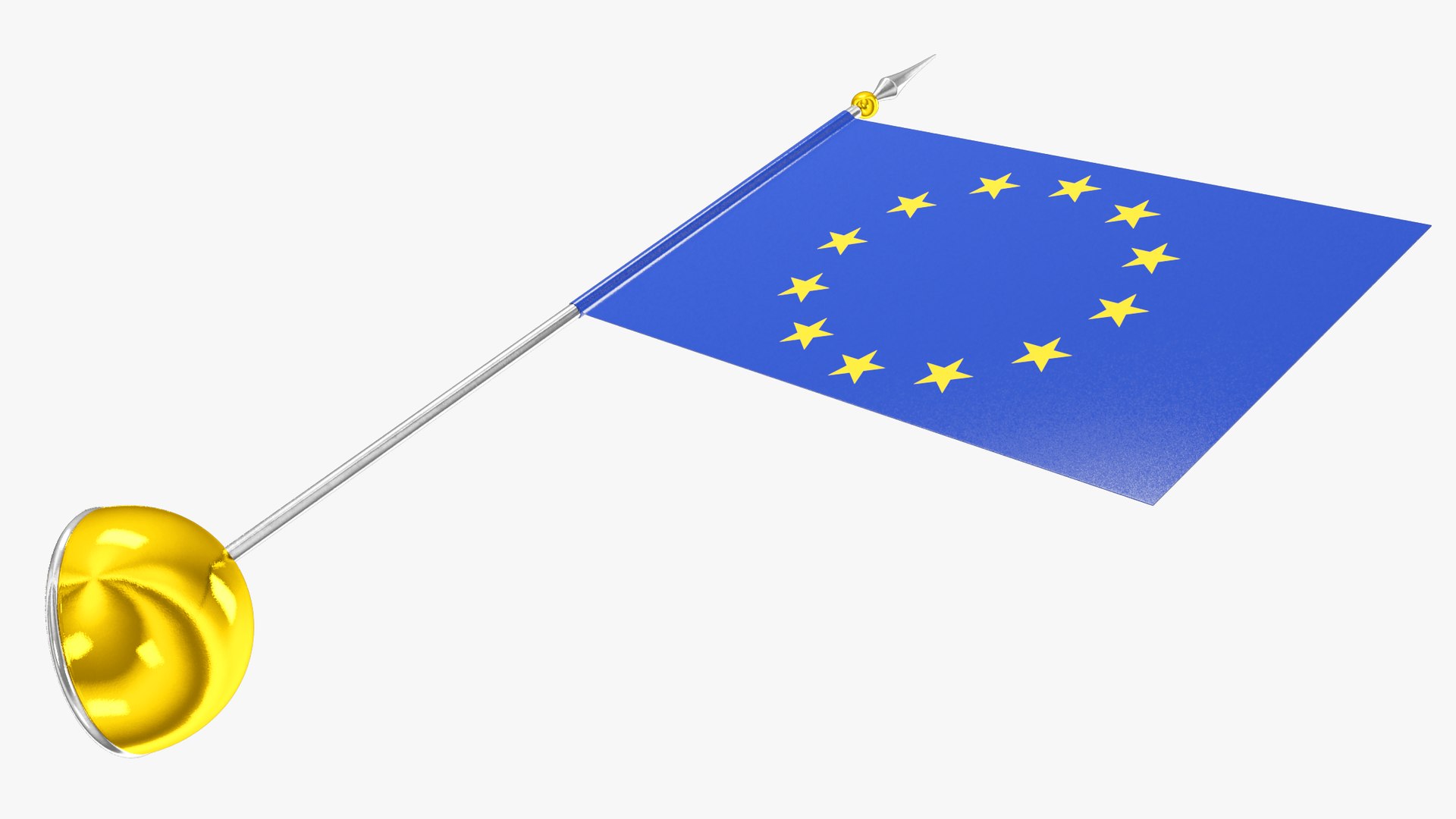 Flag of Europe V9 3D model - TurboSquid 1874358