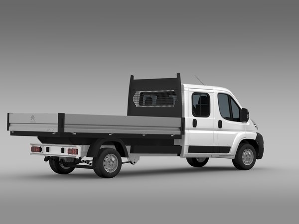 3d citroen relay crew cab model