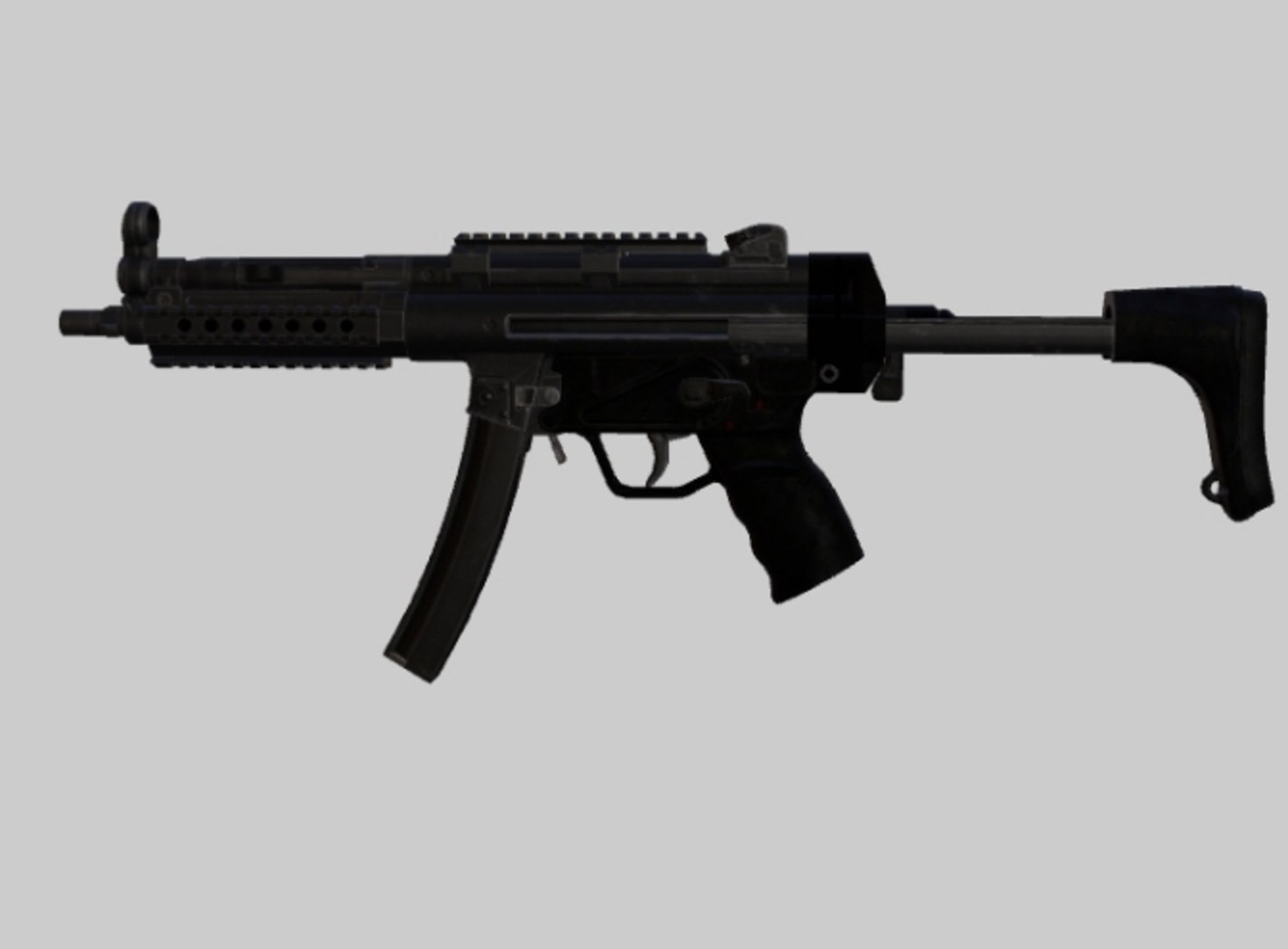 Mp5 Weapon 3D Model - TurboSquid 2214991