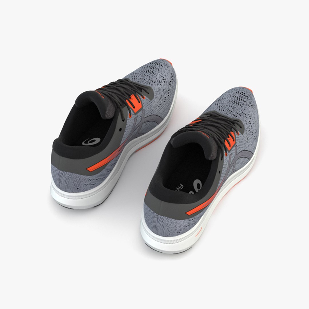 Asics Running Shoes 3D Model - TurboSquid 1731977