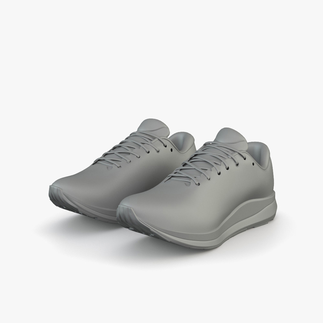 Asics Running Shoes 3D model - TurboSquid 1731977