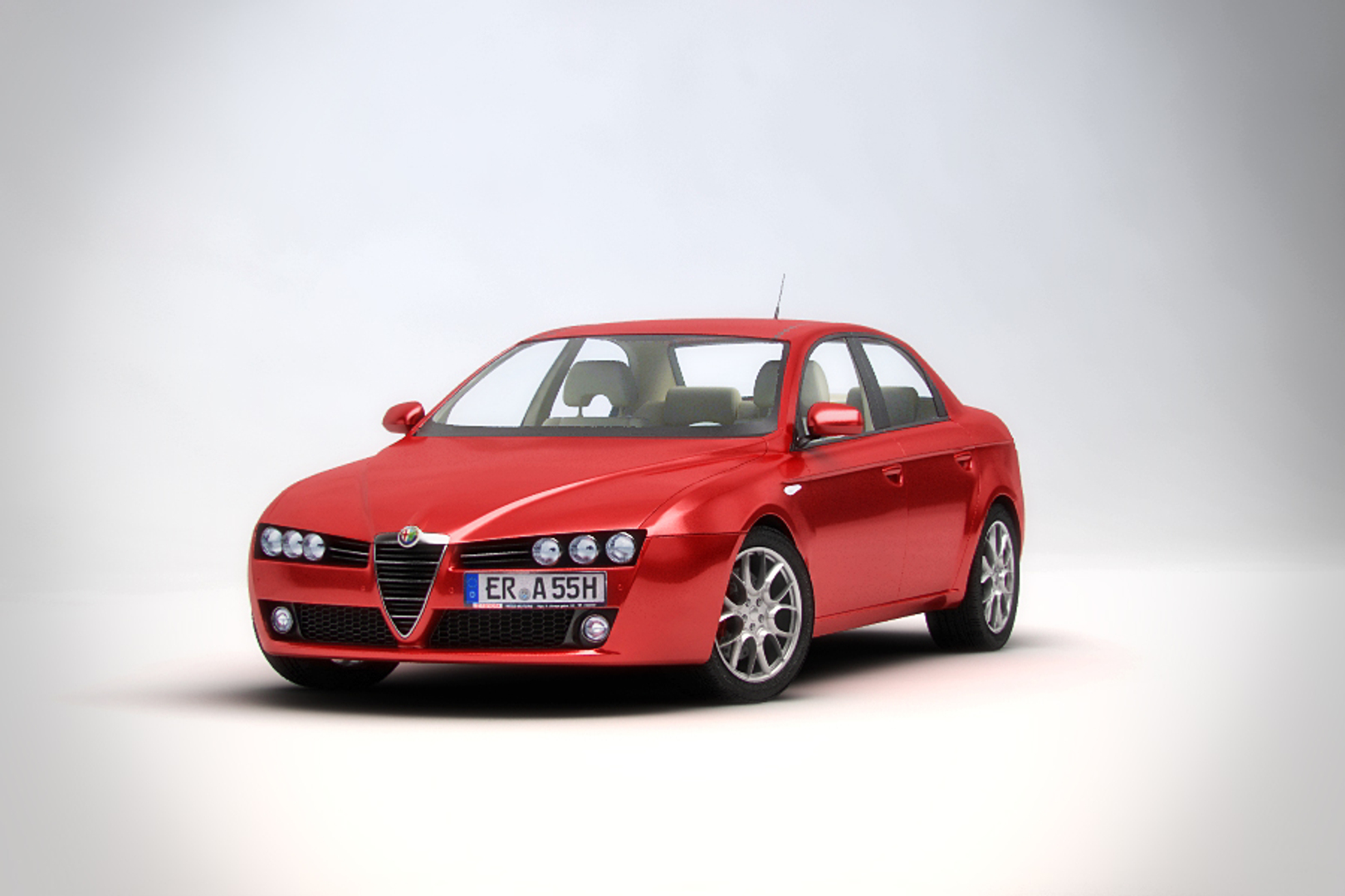 Alfa Romeo 159 Sedan 3d Model