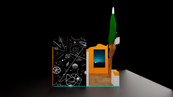 modelo 3d STAND DE EXPOSICIÓN 6X4 - TurboSquid 2093569