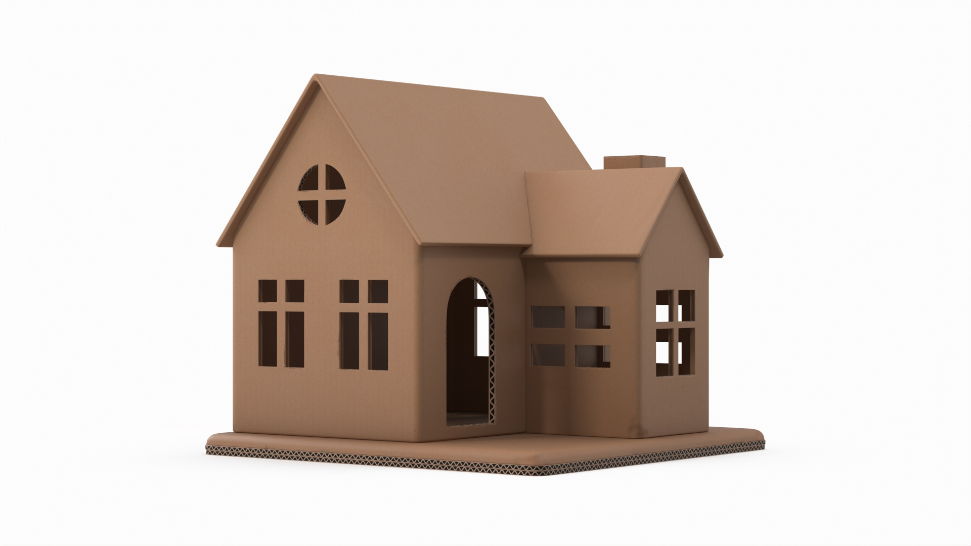 3D Cardboard Houses Collection - TurboSquid 2240845