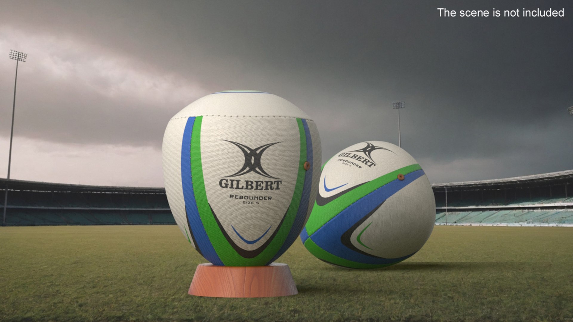 Rugby Reflex Training Ball 3D - TurboSquid 2302510