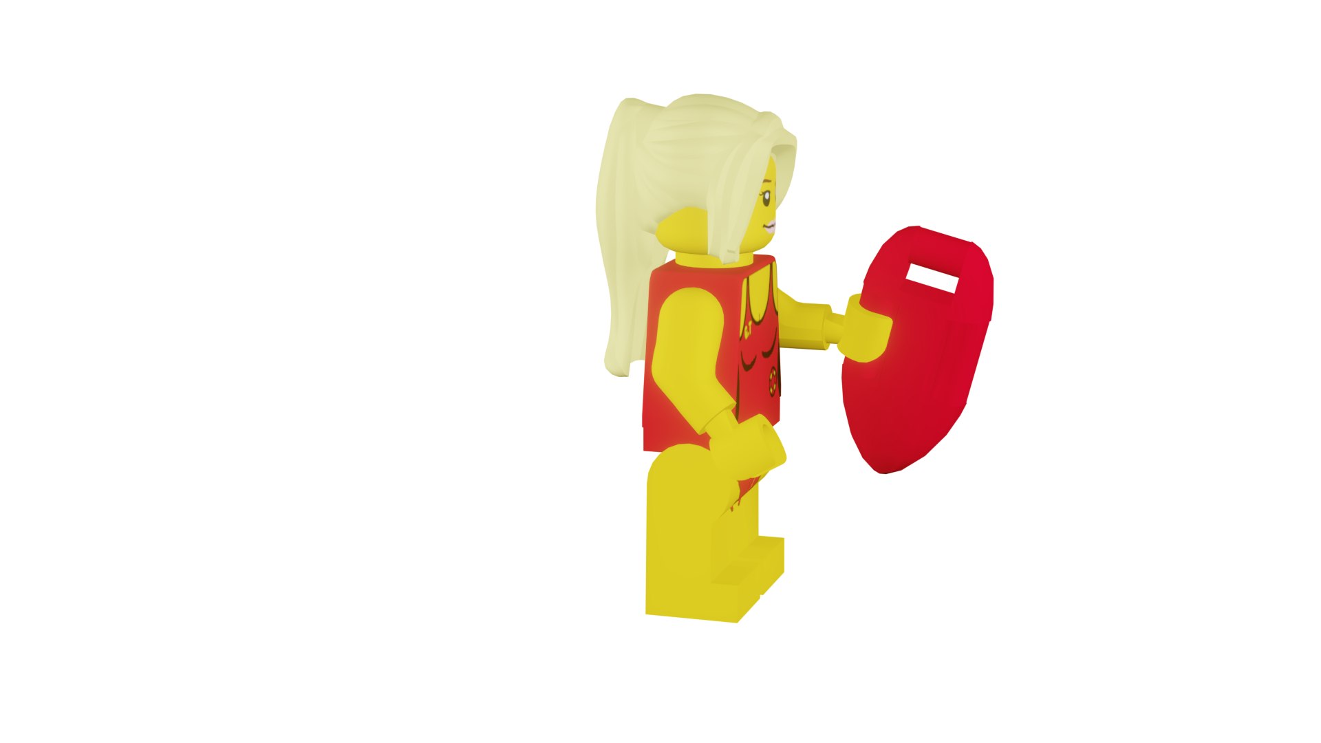 3D Lego Minifig - 8684-8 Life Guard - TurboSquid 2393174