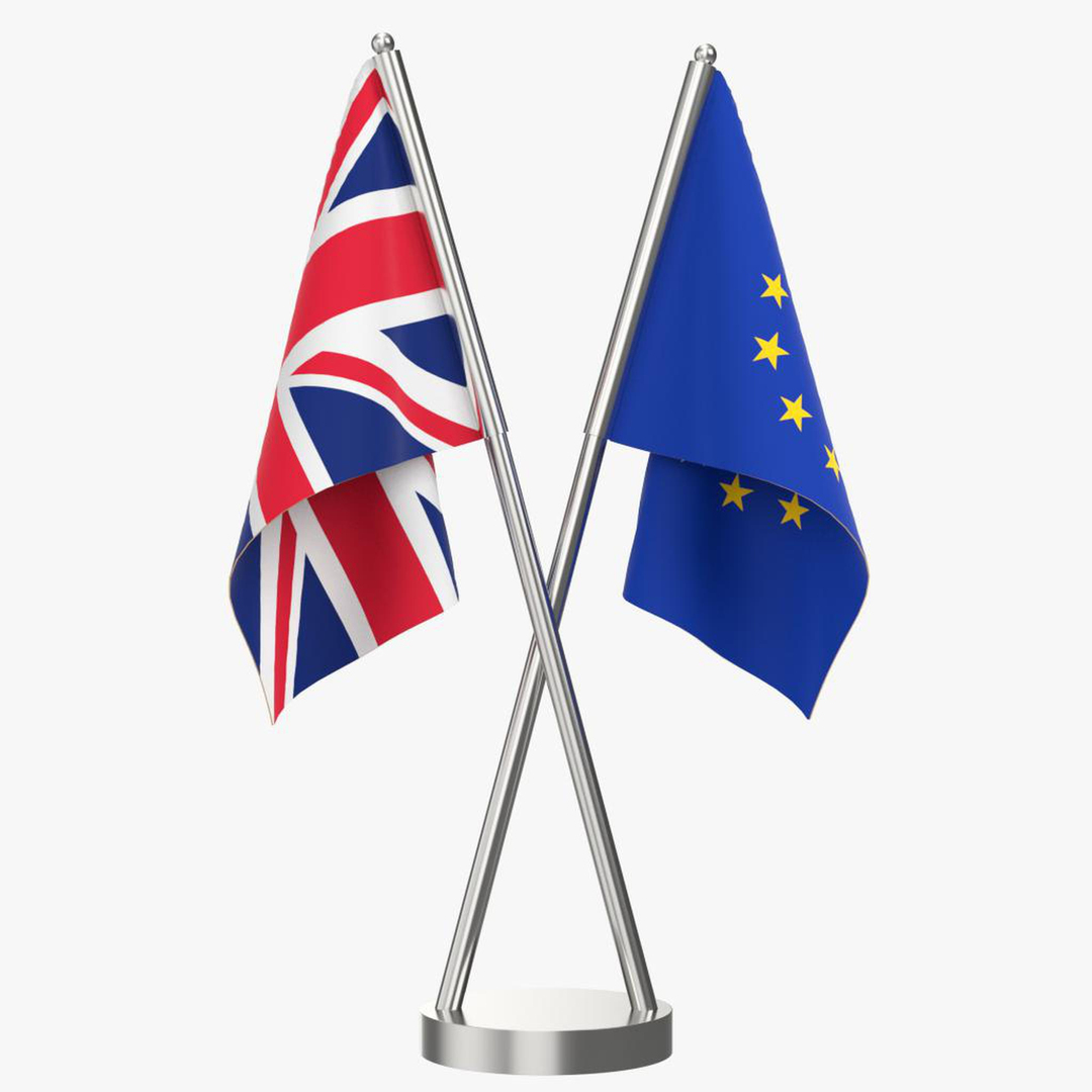 Cross Pole Tabletop Flags 3D Model - TurboSquid 1558322